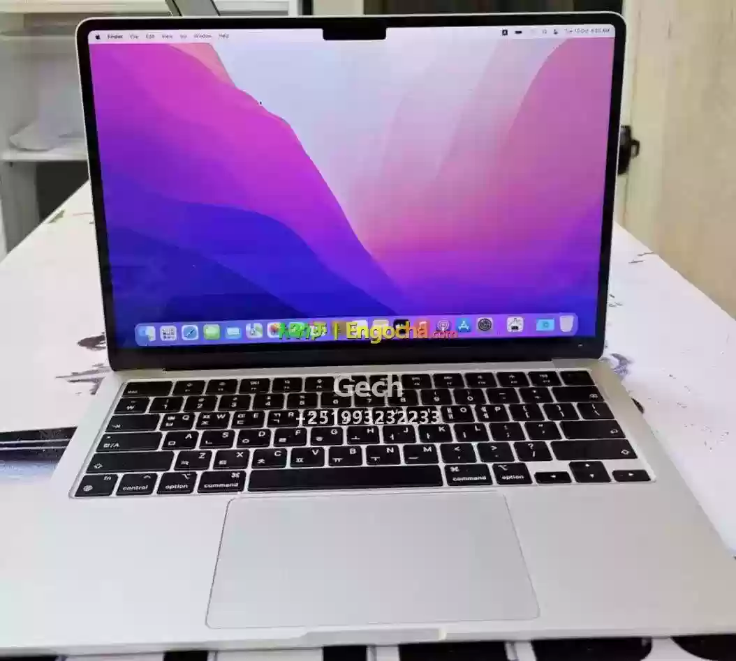 MacBook Air M2 Chip processor M2 Chip processor 2022️256GB SSD Storage ️8GB unified memo laptop ...